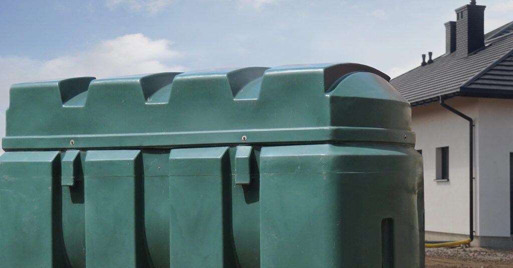 How to disguise your oil tank | Oil Tank Change